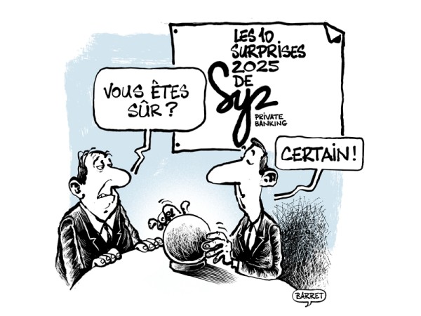 Les 10 surprises 2025 de la banque Syz: bilan à mi-année | Allnews
