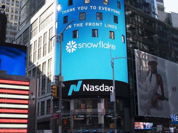 Envolée stratosphérique de Snowflake pour son IPO à Wall Street | Allnews